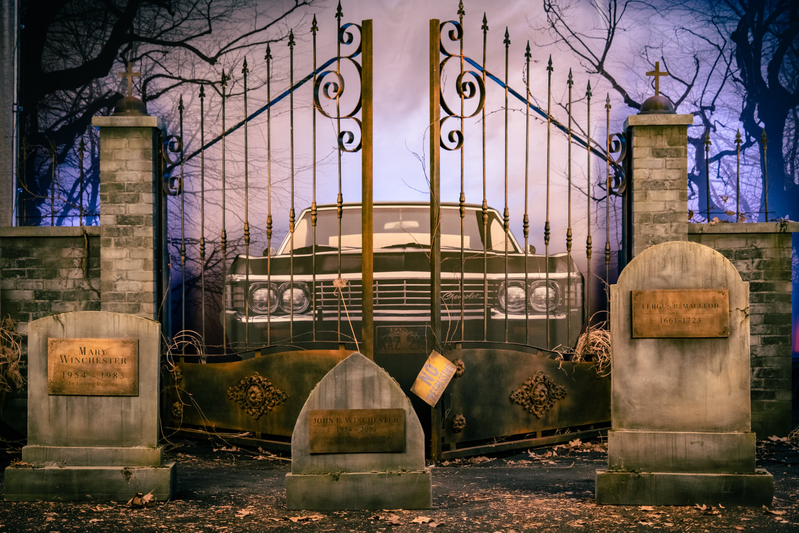 SUPERNATURAL CEMETERY • En-phaz • Location • Winchester